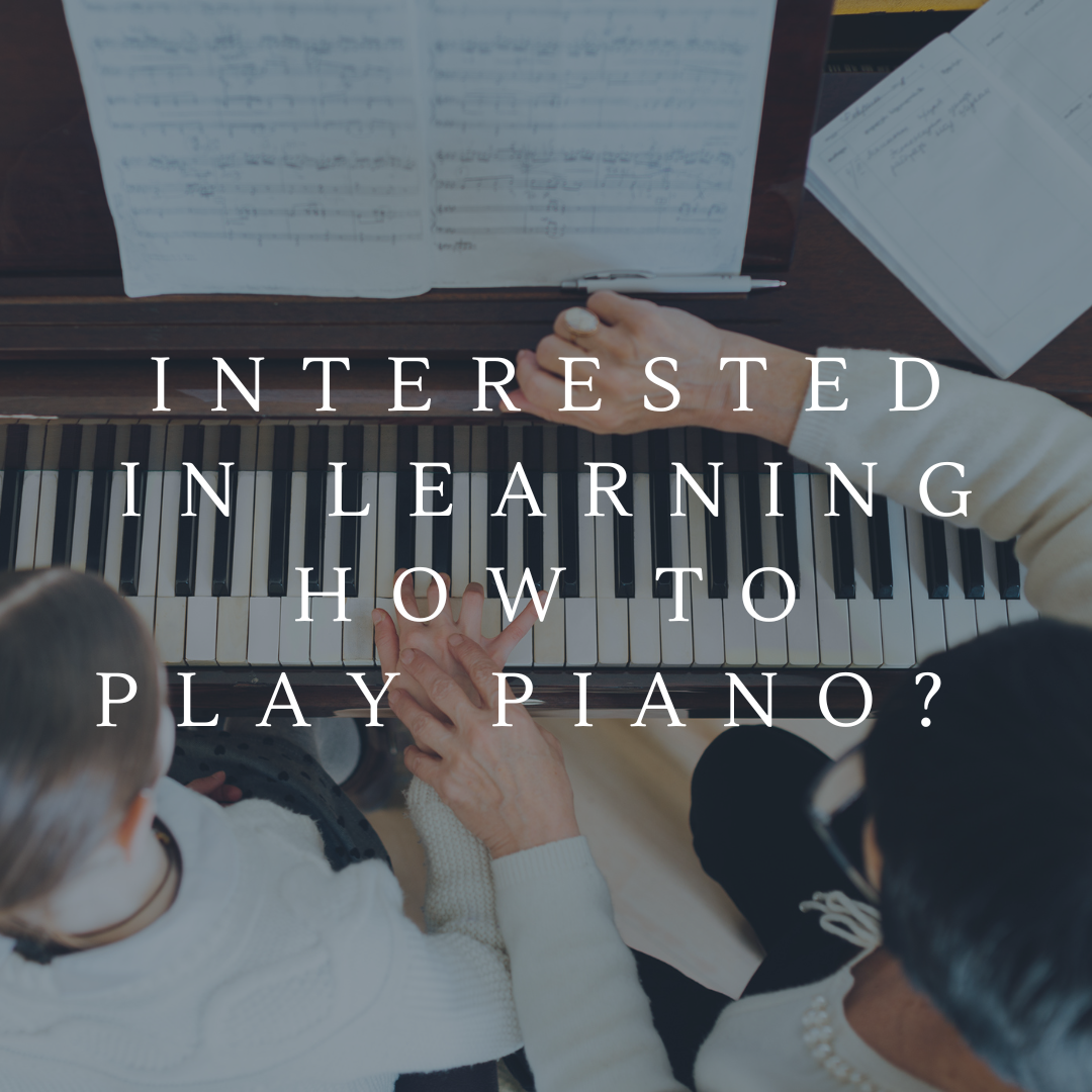 Interested in learning how to play piano? by Northwest Pianos