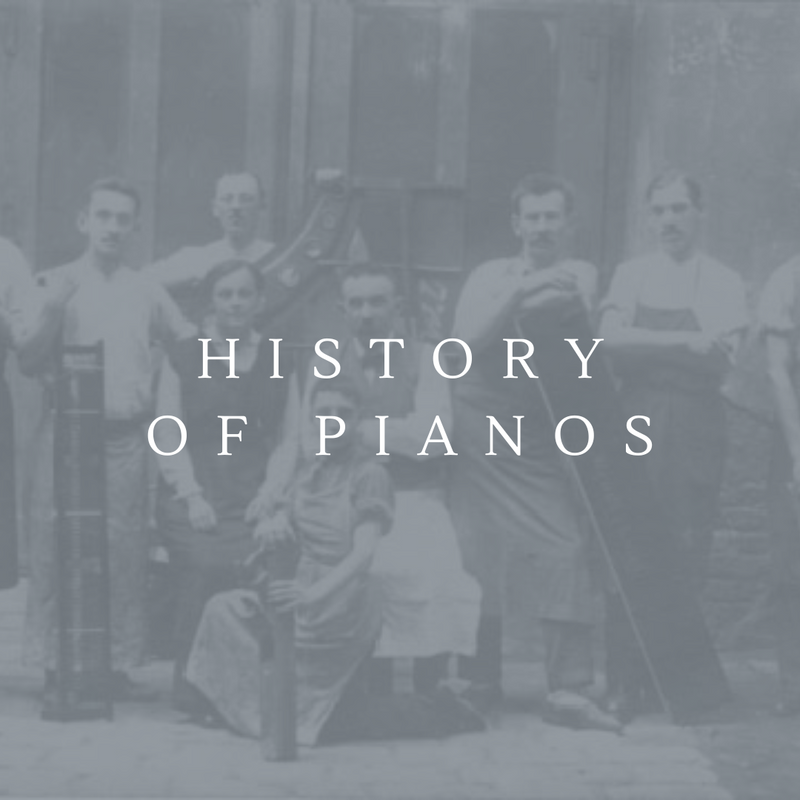 History of Pianos by Northwest Pianos